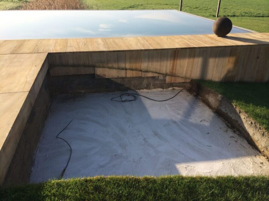How to build a hot tub foundation - Northern Lights Hot Tubs